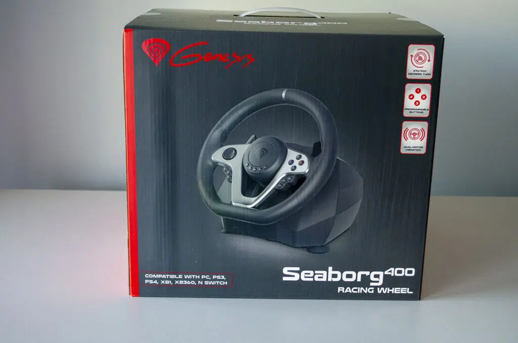 Kierownica do gier - recenzja Genesis Seaborg 400